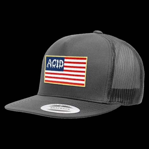 Acid Flag Trucker Hat – GoodTimes
