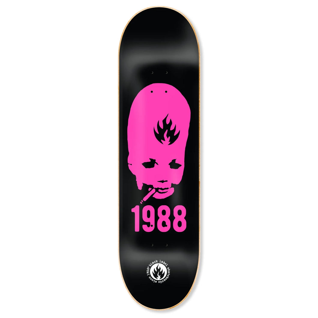 Black Label Thumbhead Pink Skateboard Deck 8.25” – GoodTimes