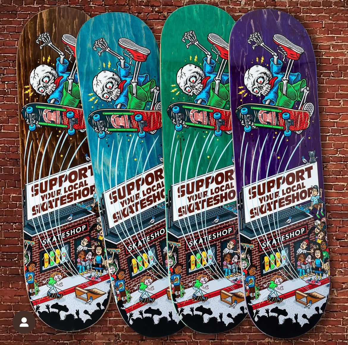 DLX SSD 2025 Shop Keepers Skateboard Deck – GoodTimes