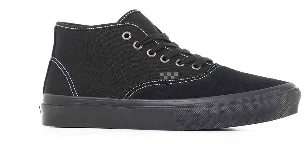 Vans Skate Authentic Mid Shoe (Blackout) – GoodTimes